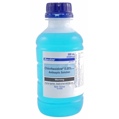 Chlorhexidine Acetate Antiseptic 0.05% Solution – Various Sizes - Sumac ...