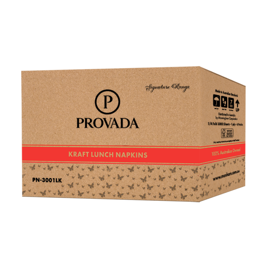 Provada Lunch Napkin Kraft - Sumac Medical Supplies